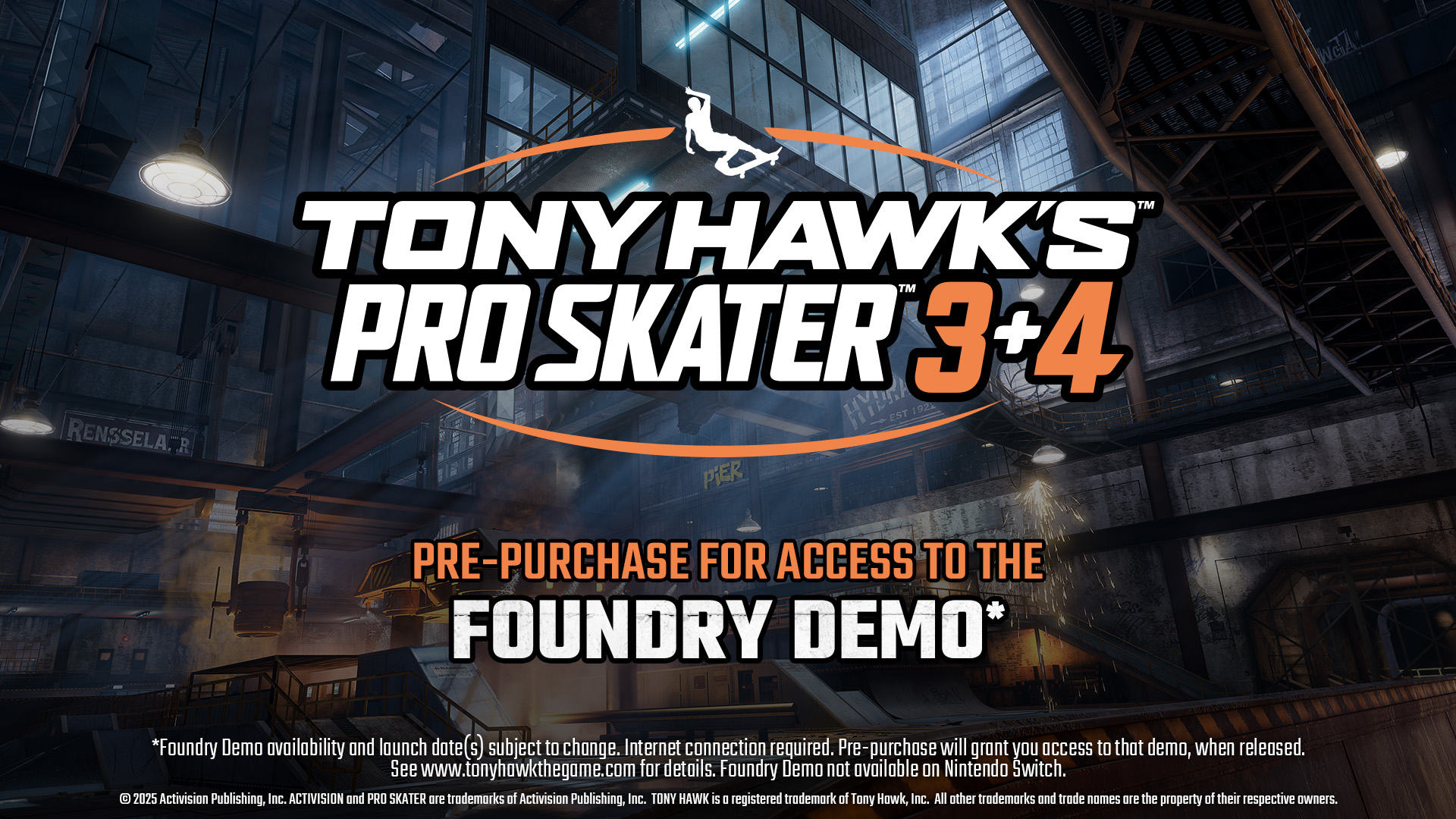 Tony Hawk’s Pro Skater 3 + 4: Foundry Demo starts June 8 — content-news.community.tony-hawks-pro ...