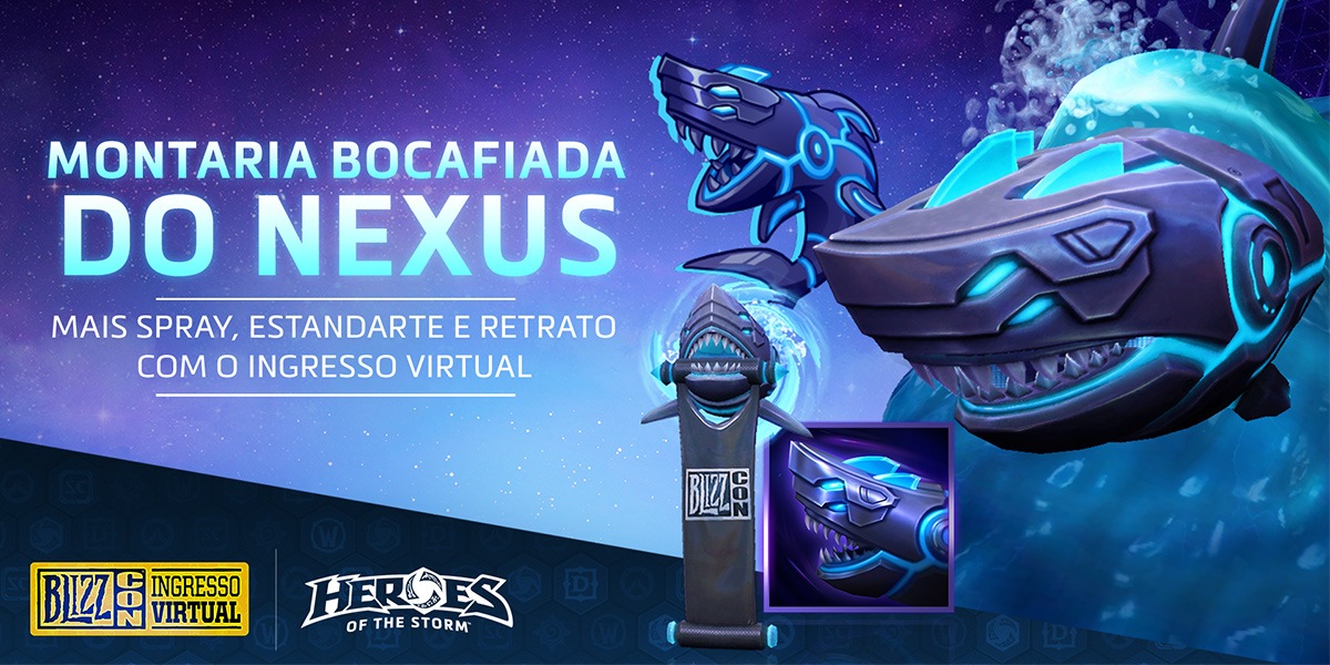 Adentre o Nexus em grande estilo com o Ingresso Virtual da BlizzCon ... Adentre o Nexus em grande estilo com o Ingresso Virtual da BlizzCon ...
