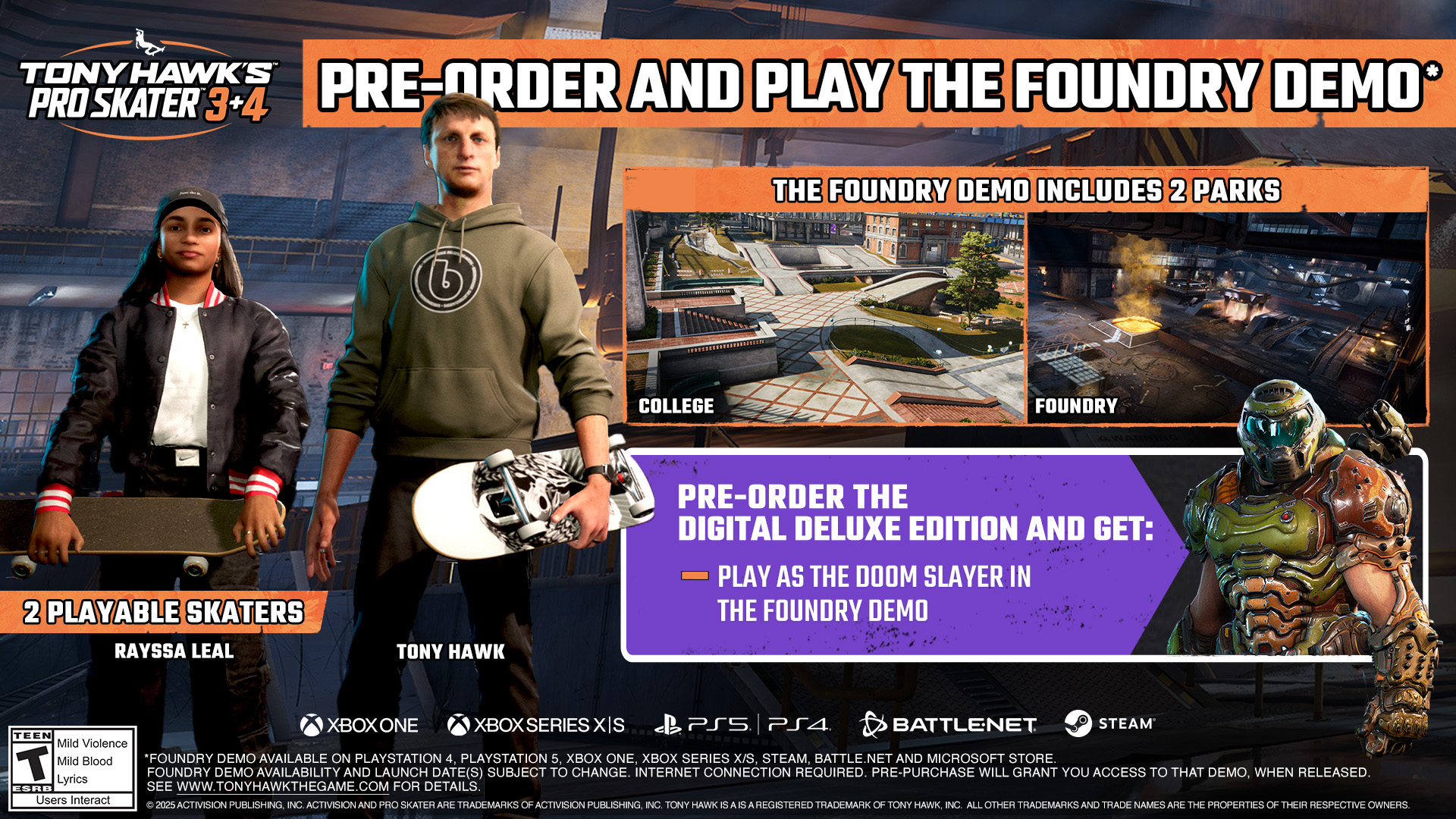 Tony Hawk’s Pro Skater 3 + 4: Customization & Accessibility — content ...