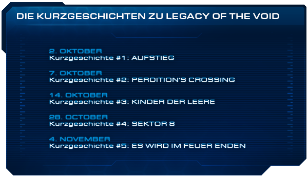 Kurzgeschichte zu Legacy of the Void: Aufstieg — StarCraft II ...